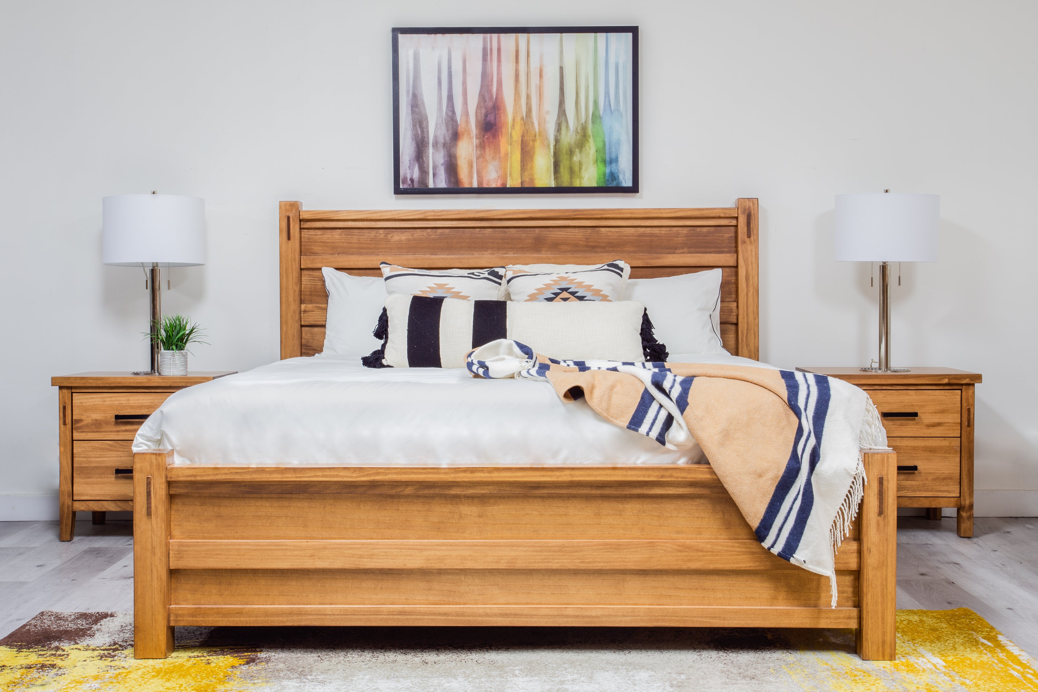 Hudson king storage bed store